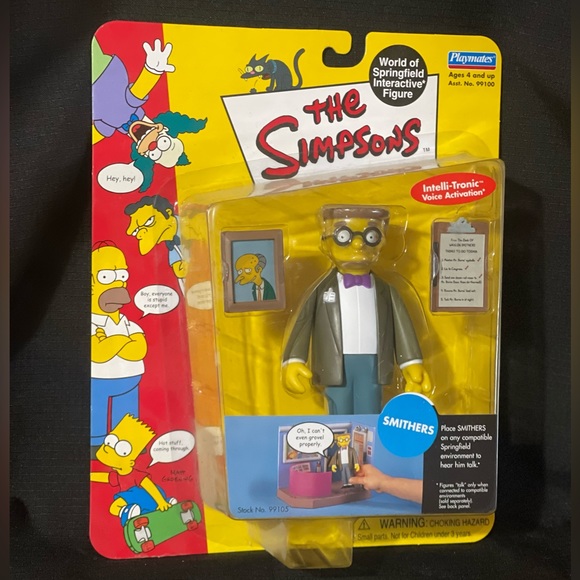 Playmates Toys | Toys | 200 The Simpsons Smithers World Of Springfield ...